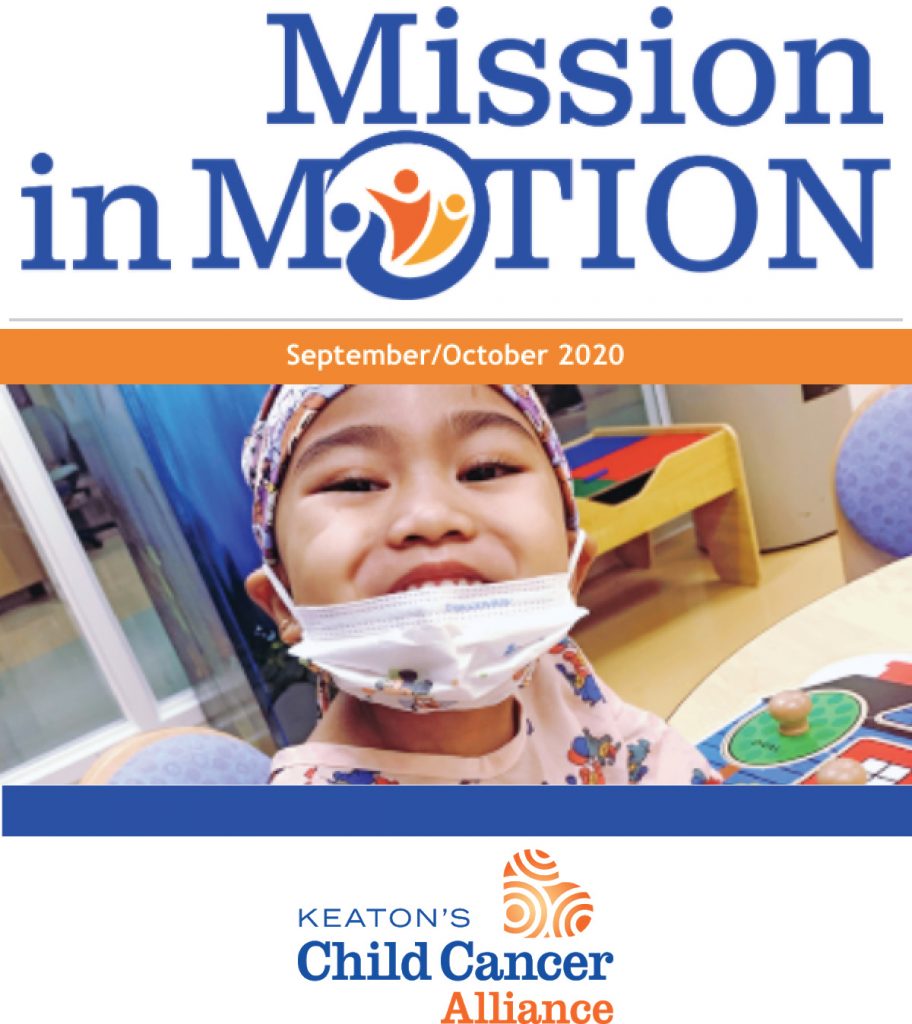 Keaton’s Child Cancer Alliance – Mission in Motion September/October 2020 – Keaton’s Child ...