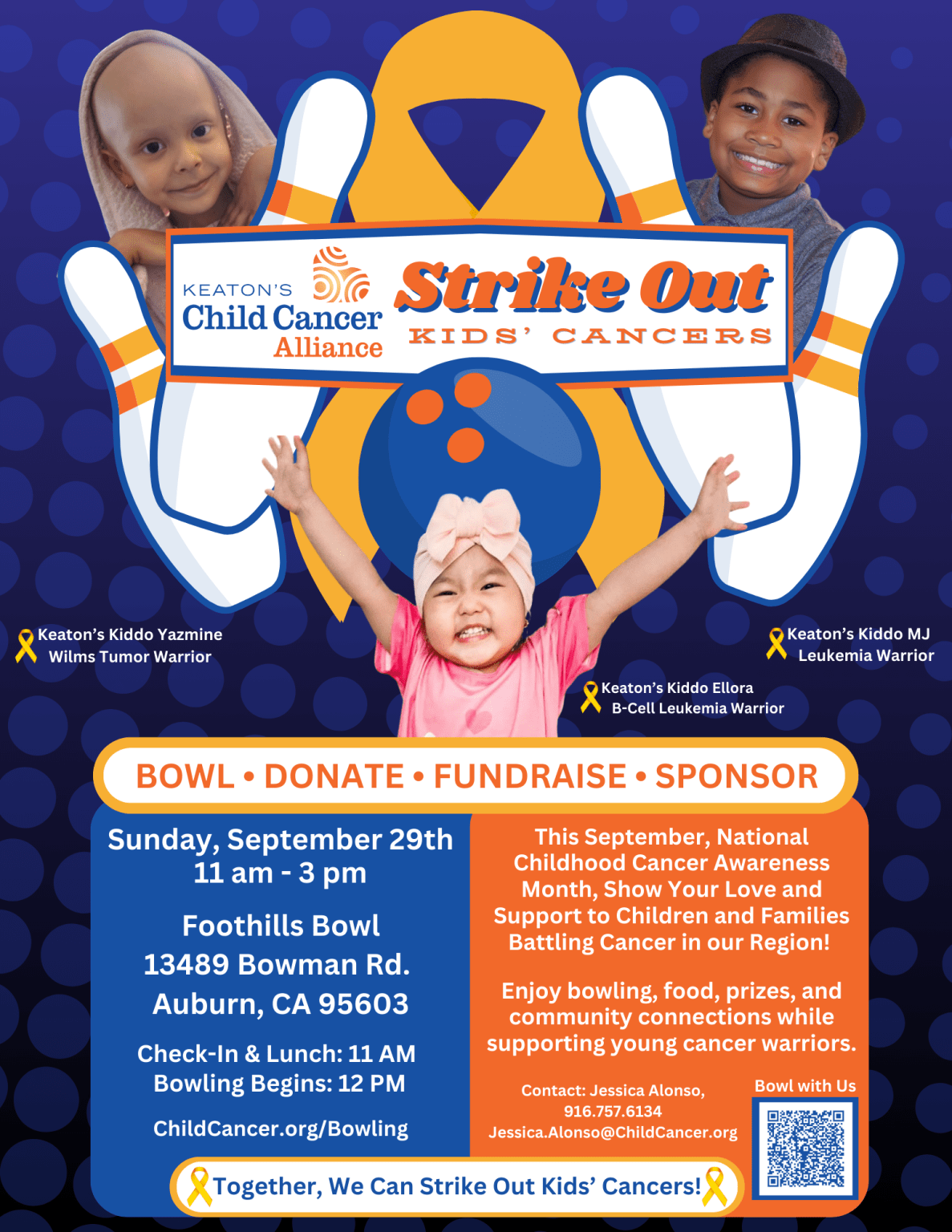 September is Childhood Cancer Awareness Month – Keaton’s Child Cancer Alliance