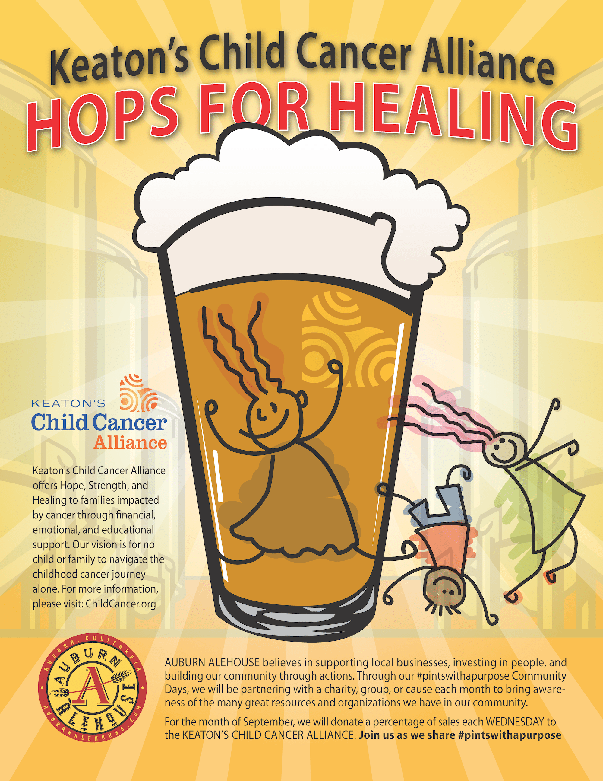 September is Childhood Cancer Awareness Month – Keaton’s Child Cancer Alliance